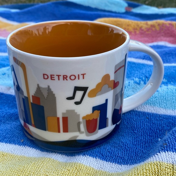 Starbucks | Dining | Starbucks Detroit Mug | Poshmark